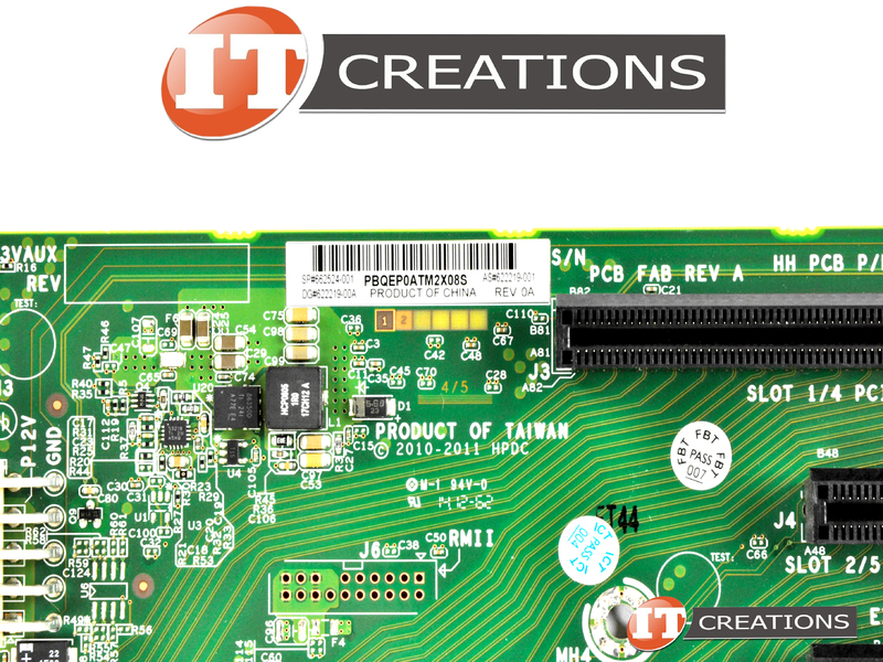 622219-00A HP Riser Board / Card For HP Proliant Dl380p G8 / Dl560 G8 ...