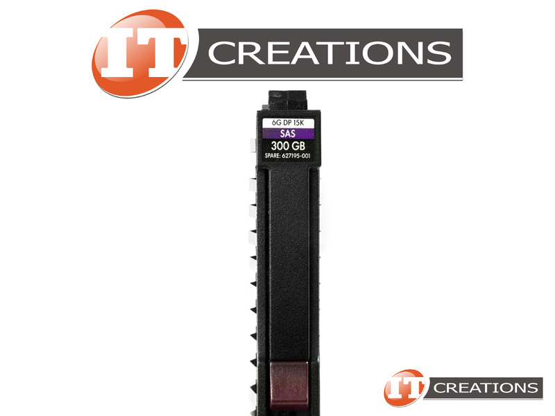 627195-001 - Refurbished - HP 300GB 15K RPM SAS 2.5 INCH SMALL FORM ...