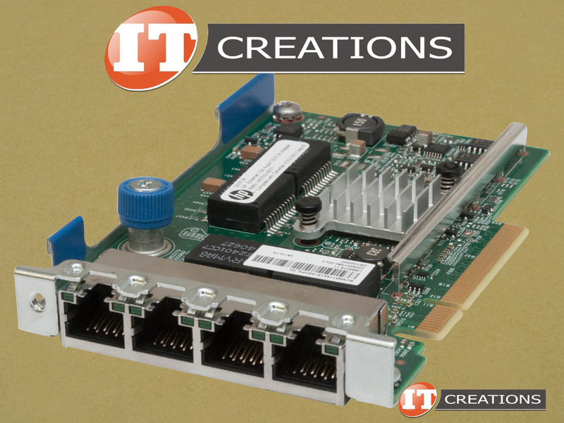 629135-B21 HP 331flr 1gbase-T Quad Port PCI-E 2.0 X8 Flexiblelom ...
