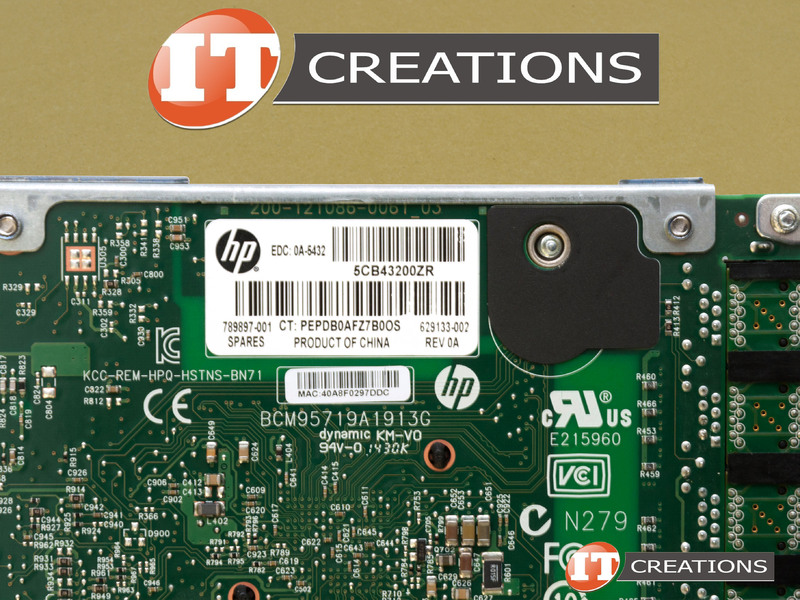 629135-B21 HP 331FLR 1GBASE-T QUAD PORT PCI-E 2.0 X8 FLEXIBLELOM ...