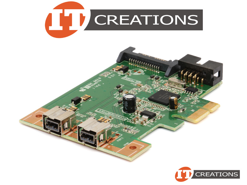 632487-001-NO BRACKET HP Ieee 1394b Dual Firewire Interface Card PCI-E ...