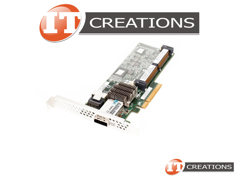 633537-001-HIGH P HP Smart Array P222 6gb/s PCI-E 3.0 X8 Raid Controller Half Height Card With ...