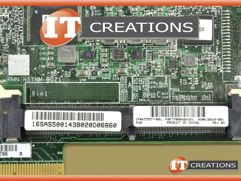 633537-001-LOW P HP Smart Array P222 6gb/s PCI-E 3.0 X8 Raid Controller ...