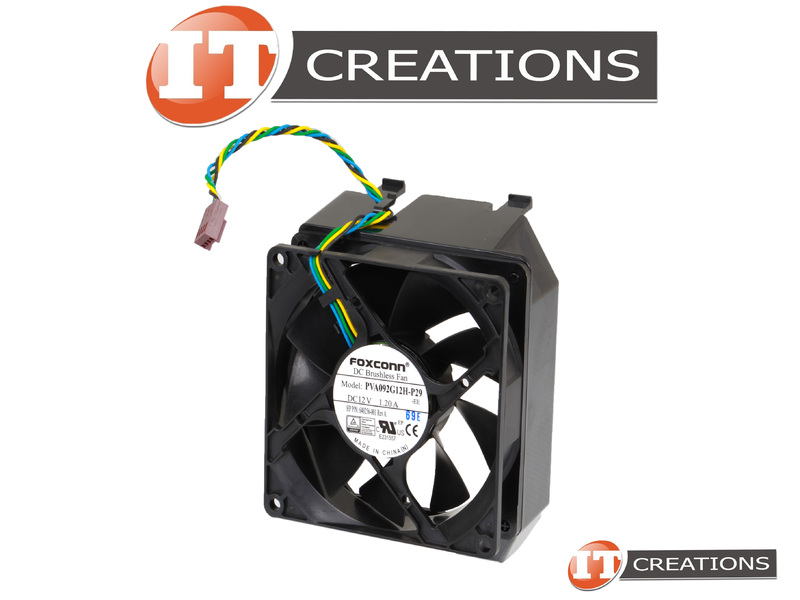 640256-001 HP CHASSIS FAN AND BAFFLE ASSEMBLY FOR HP RP5 RETAIL SYSTEM ...