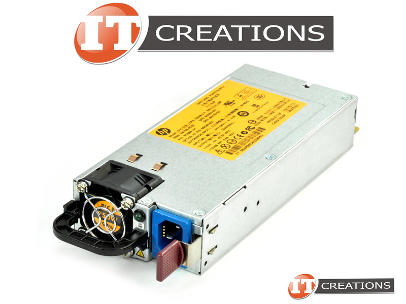 643955-101 HP POWER SUPPLY 750W INPUT 100-240V 50-60HZ 9-4.5A HIGH ...