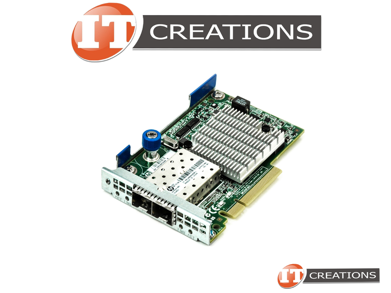 647581-B21 HP 530flr-Sfp+ 10gbe Dual Port Sfp+ PCI-E 2.0 X8 Flexiblelom ...