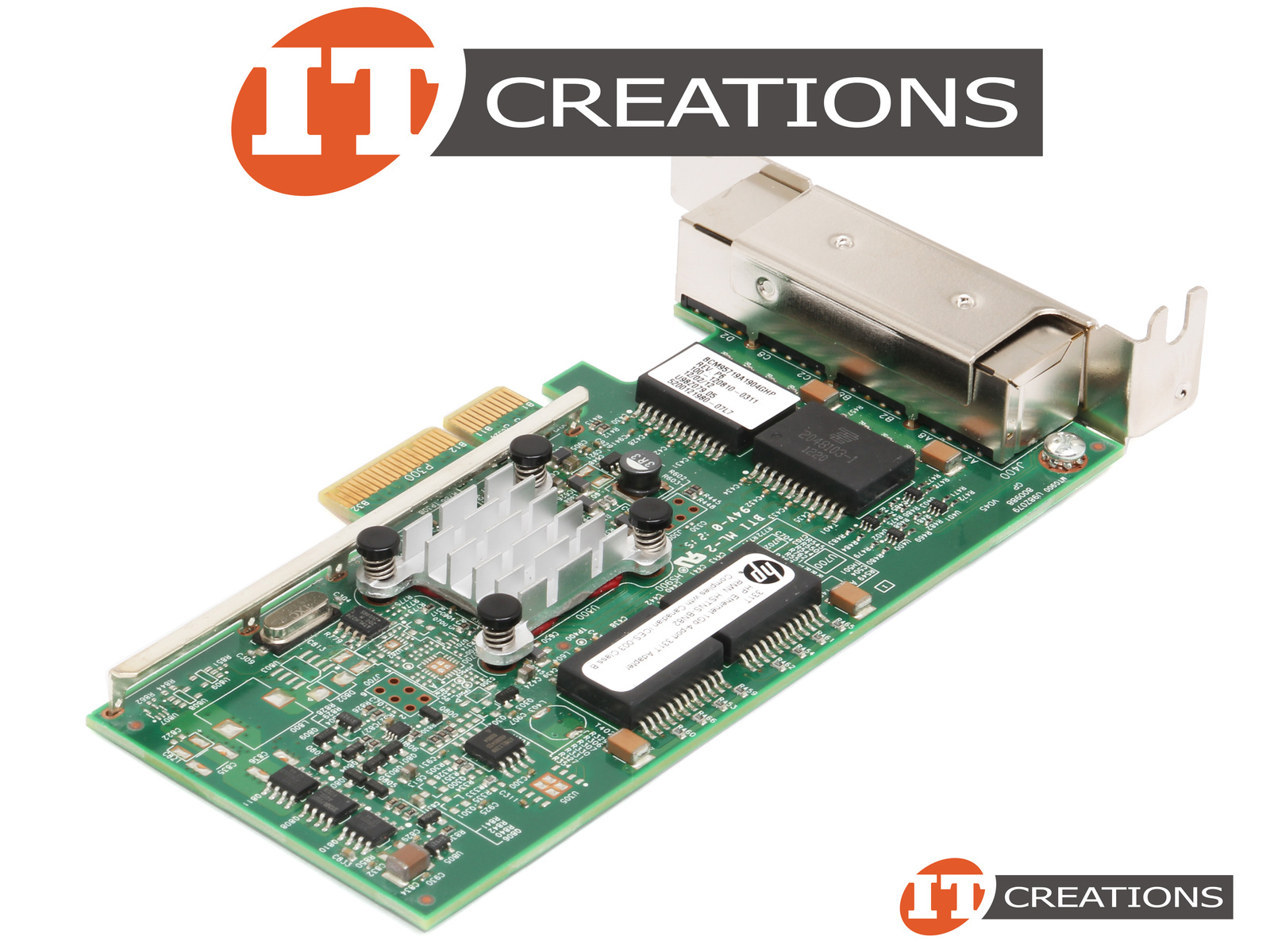 647594-B21-LOW P HP / BROADCOM 331T ADAPTER 1GBE ETHERNET PCI-E X4 ( 4 ...