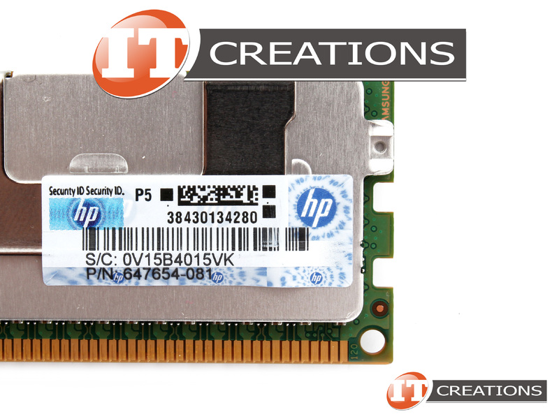 647903-B21 HP / SK HYNIX 32GB PC3L-10600L DDR3-1333 LOAD REDUCED 4RX4 ...