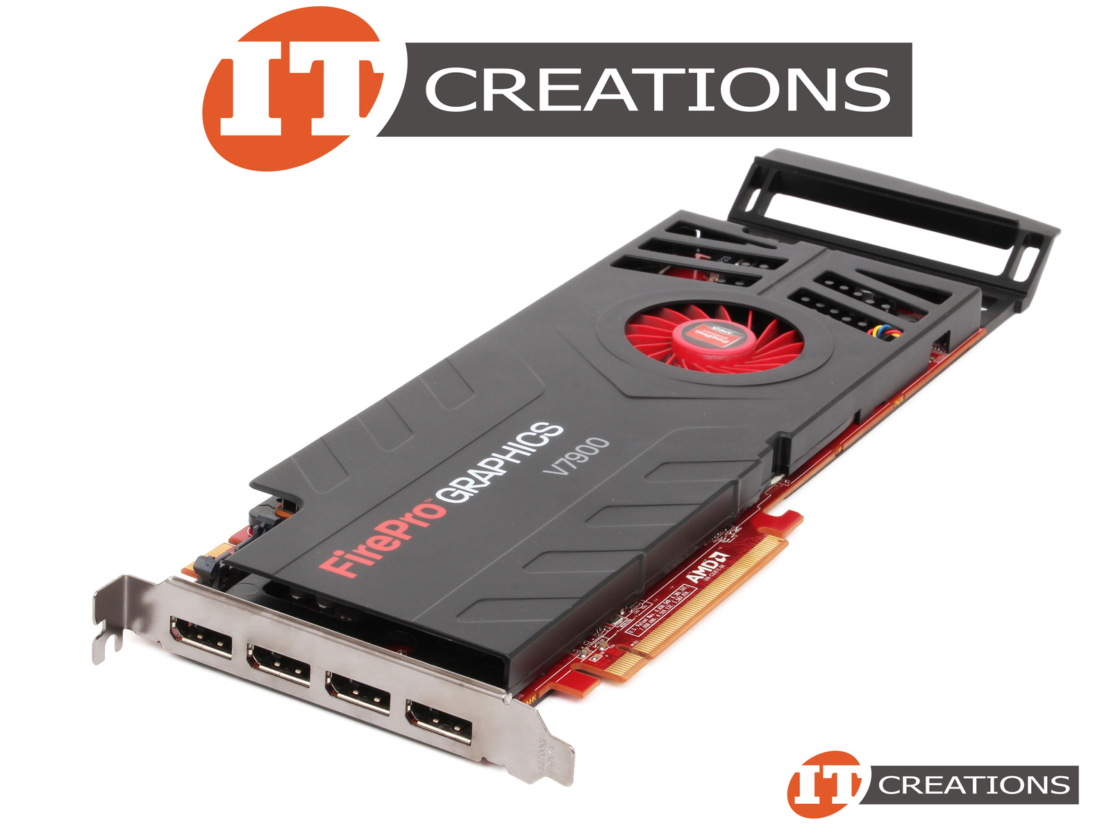 653329-001 HP AMD ATI FIREPRO V7900 PROFFESSIONAL GRAPHICS 2GB 1280 ...
