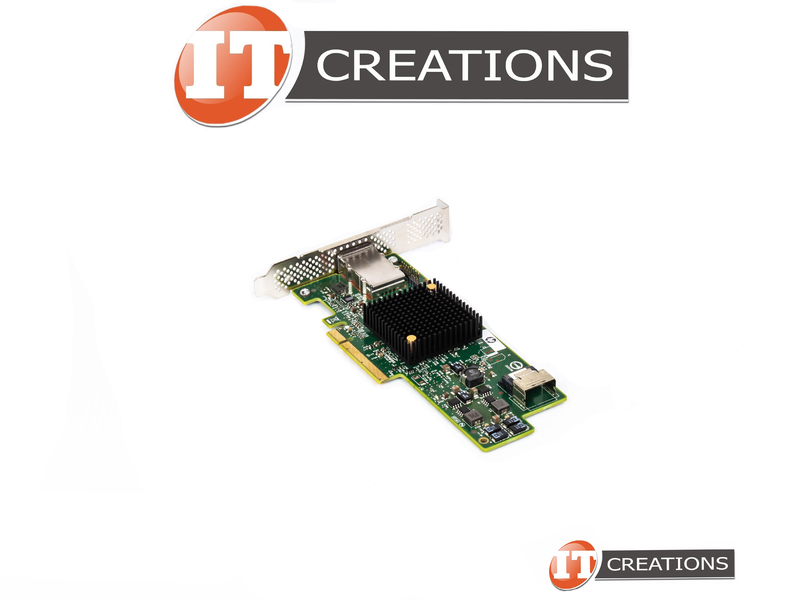 660086-001-HIGH P HP H222 SAS HBA 6gb/s PCI-E 3.0 X8 8gt/s Host BUS ...