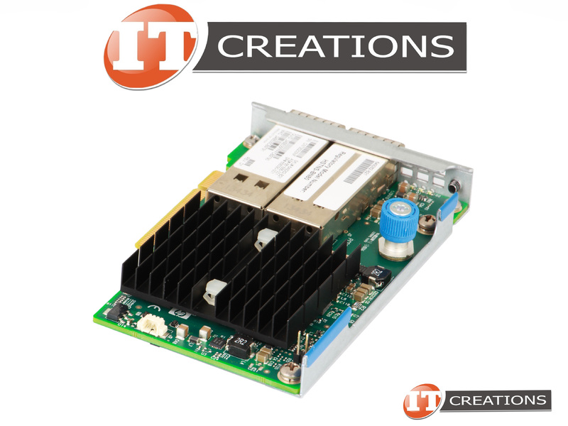 661686-001 HP 544FLR QSFP+ DUAL PORT FLEXLOM 10GB / 40GB IB FDR ...