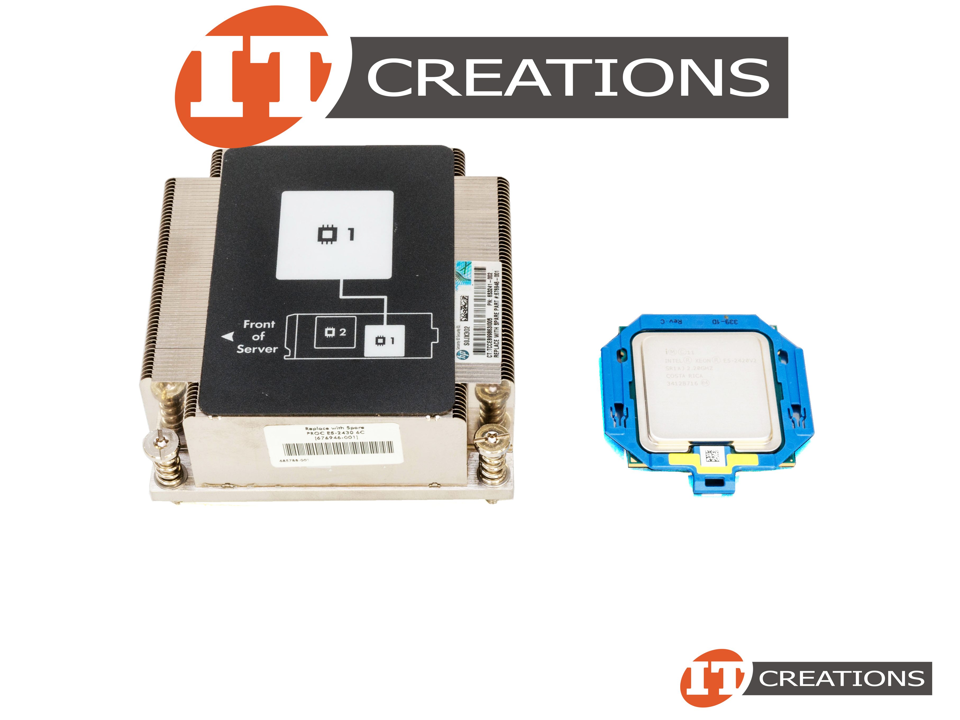 667423-L21 HP CPU KIT INTEL XEON 8 CORE PROCESSOR E5-2450L 1.8GHZ 20MB ...