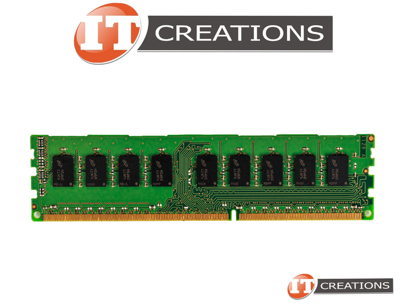 669322-B21 HP / SK HYNIX 4GB PC3-12800E DDR3-1600 UNBUFFERED ECC 2RX8 CL11 240 PIN 1.5V MEMORY ...
