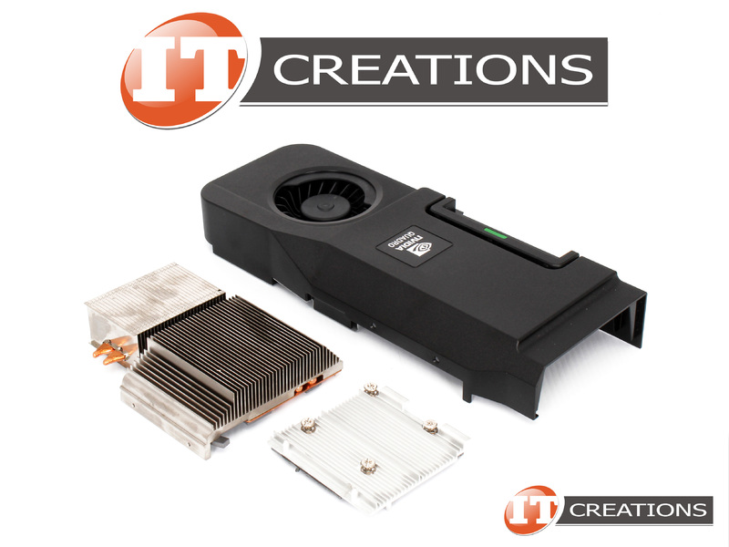 671196-002 HP COVER AND FAN FOR NVIDIA QUADRO MXM GRAPHICS CARD / VIDEO ...