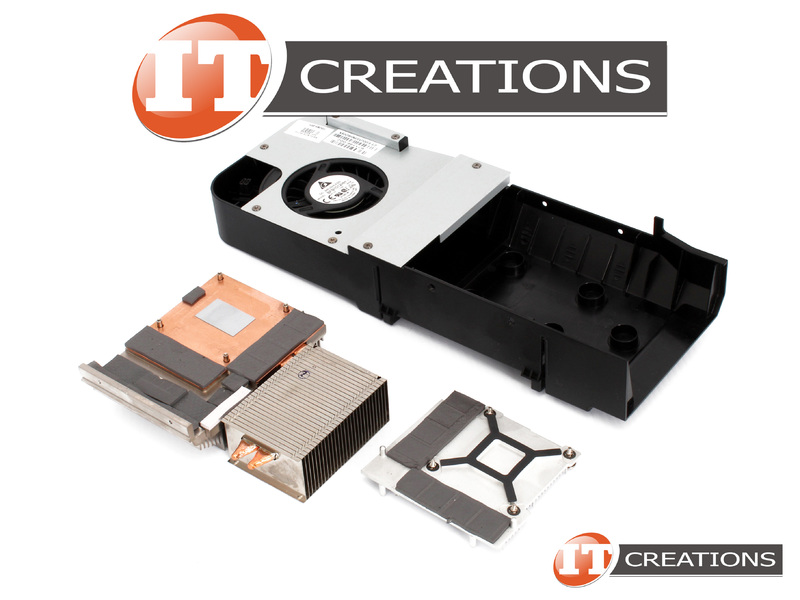 671196-002 HP COVER AND FAN FOR NVIDIA QUADRO MXM GRAPHICS CARD / VIDEO ...