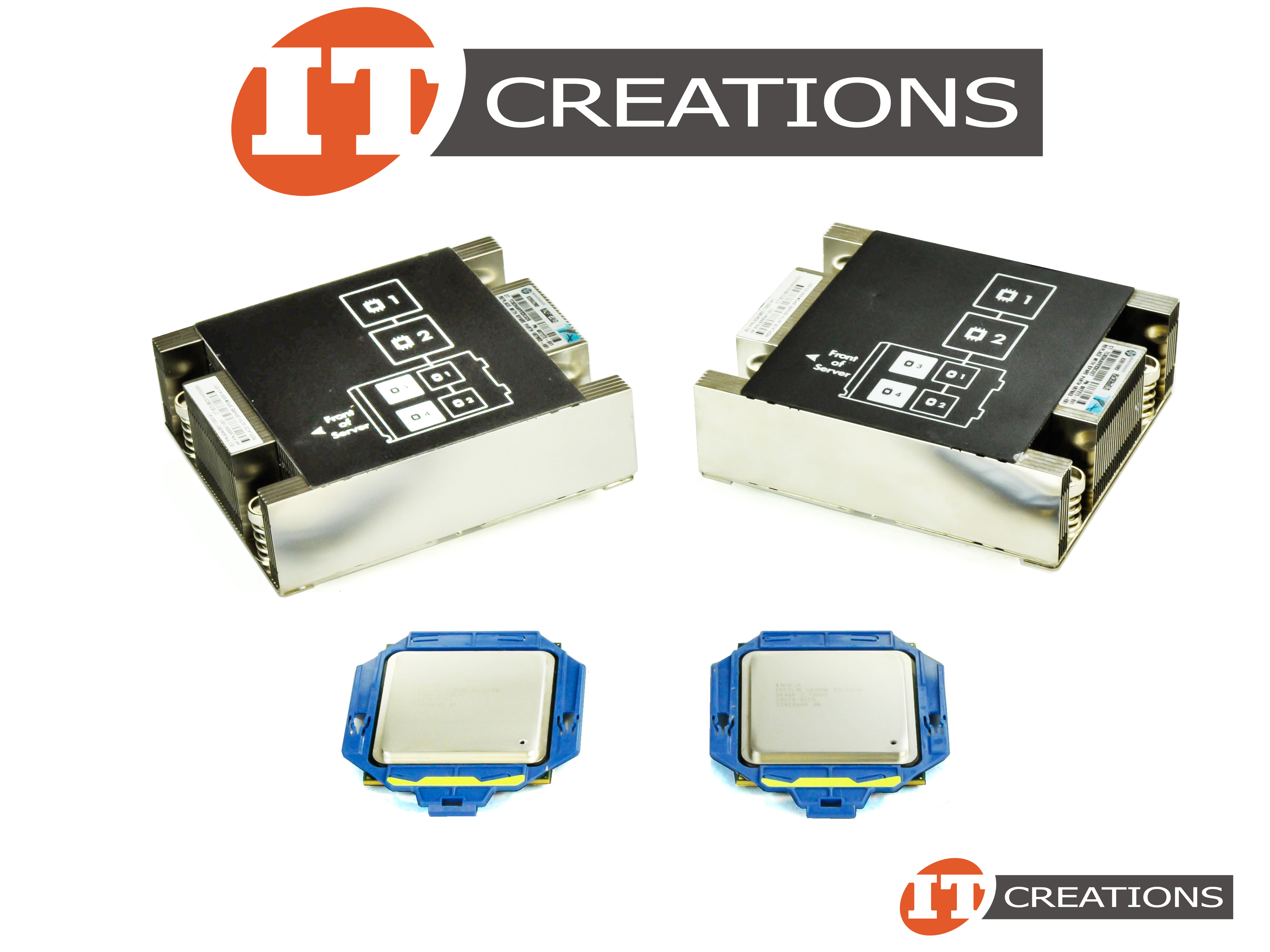 679104-L21 HP 2-CPU KIT INTEL XEON 6 CORE PROCESSOR E5-4610 2.4GHZ 15MB ...