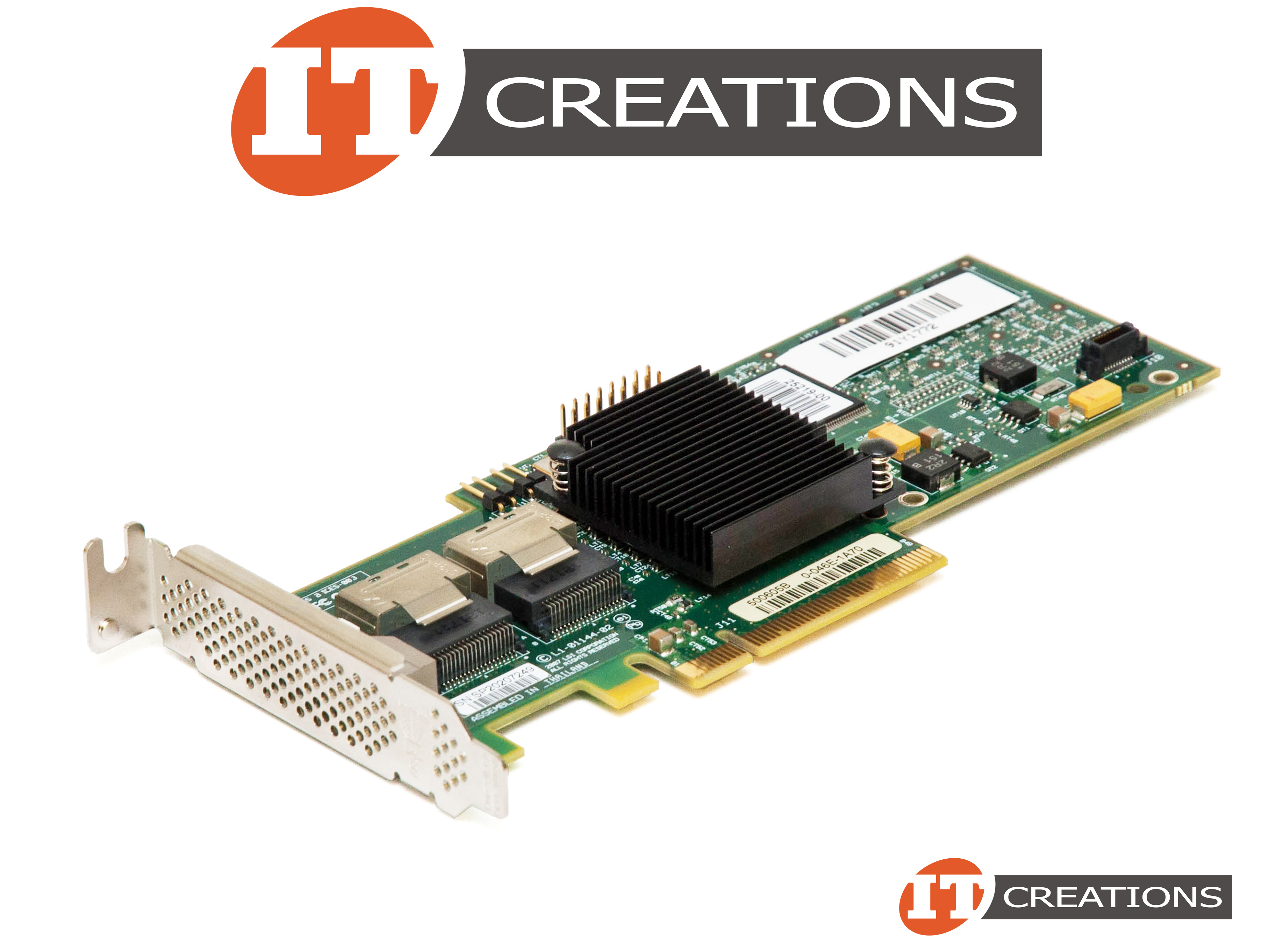 67Y2639-LOW P LENOVO MEGARAID 8708EM2 RAID ADAPTER 3GB/S PCI-E X8 ( 2 ...