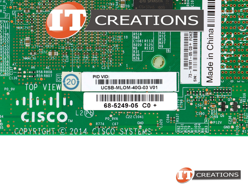 68-5249-05 CISCO VIC 1340 MODULAR LOM VIRTUAL INTERFACE CARD FOR CISCO ...