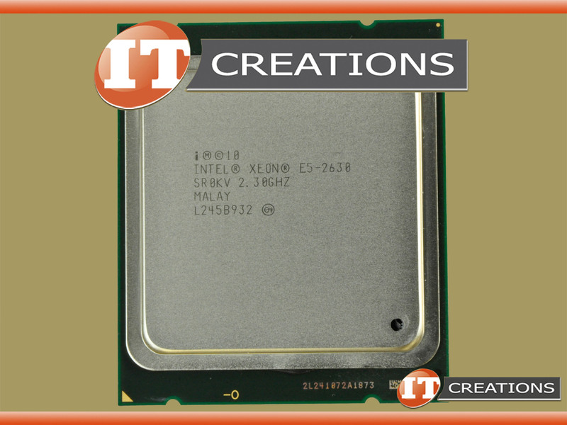 683616-001 HP CPU INTEL XEON 6 CORE PROCESSOR E5-2630 2.30GHZ 15MB ...