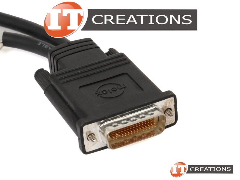 68573-0004 Molex Y Split DMS-59 TO Dual Link DVI-I Cable Adapter