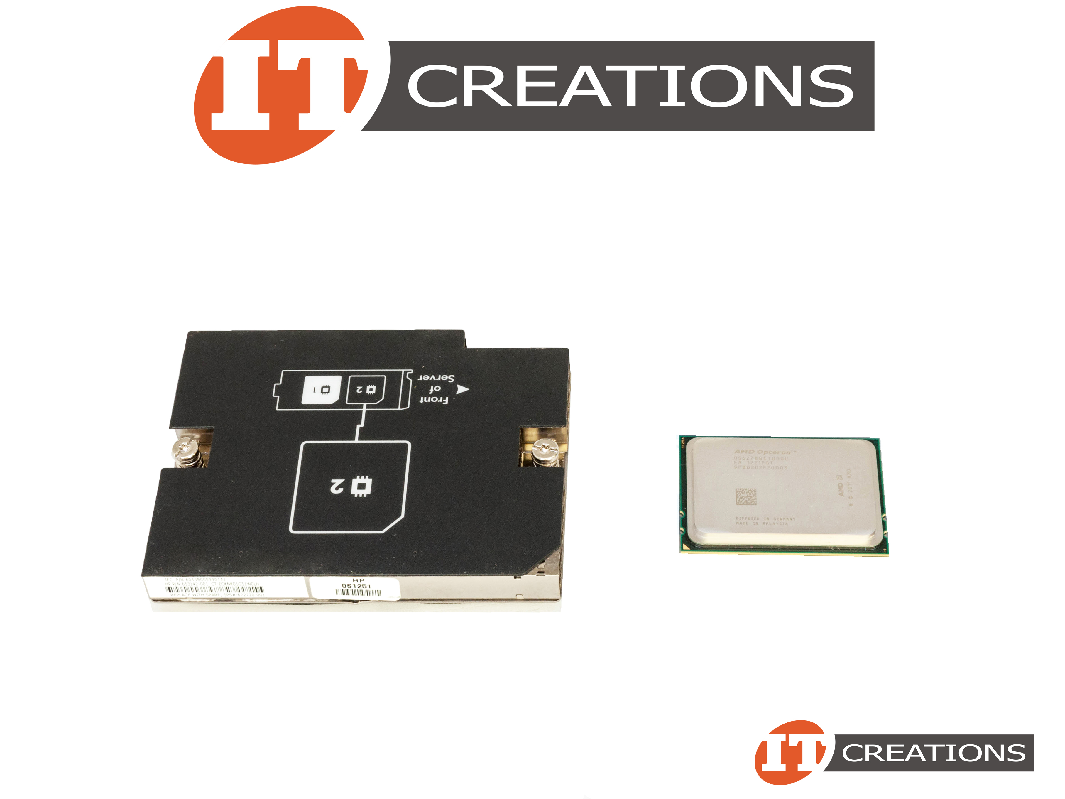 686868-B21 HP CPU KIT AMD OPTERON 16 CORE PROCESSOR 6278 2.40GHZ 16MB ...