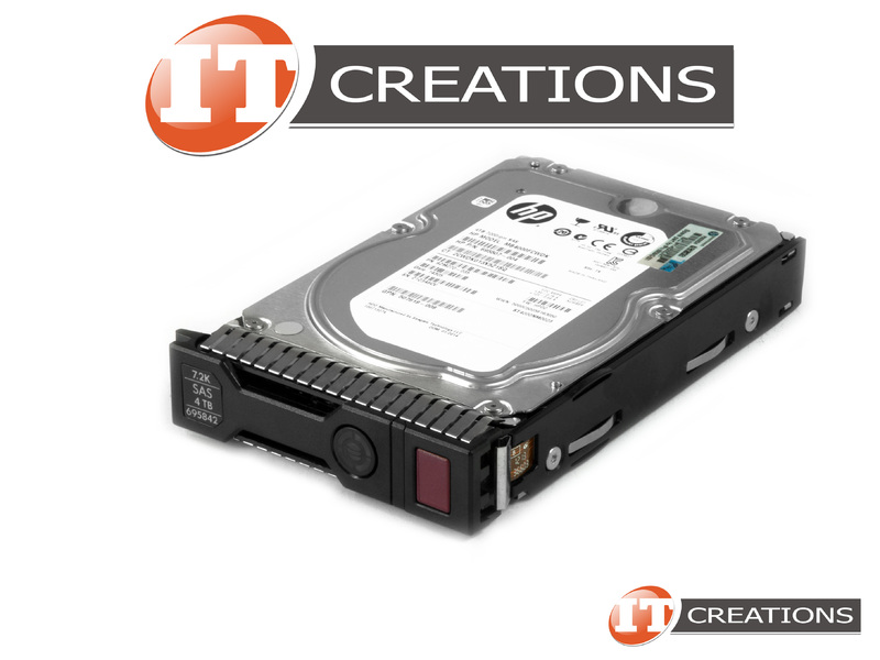 695842-001 - Refurbished - HP 4TB 7.2K RPM SAS 3.5 INCH LARGE FORM ...