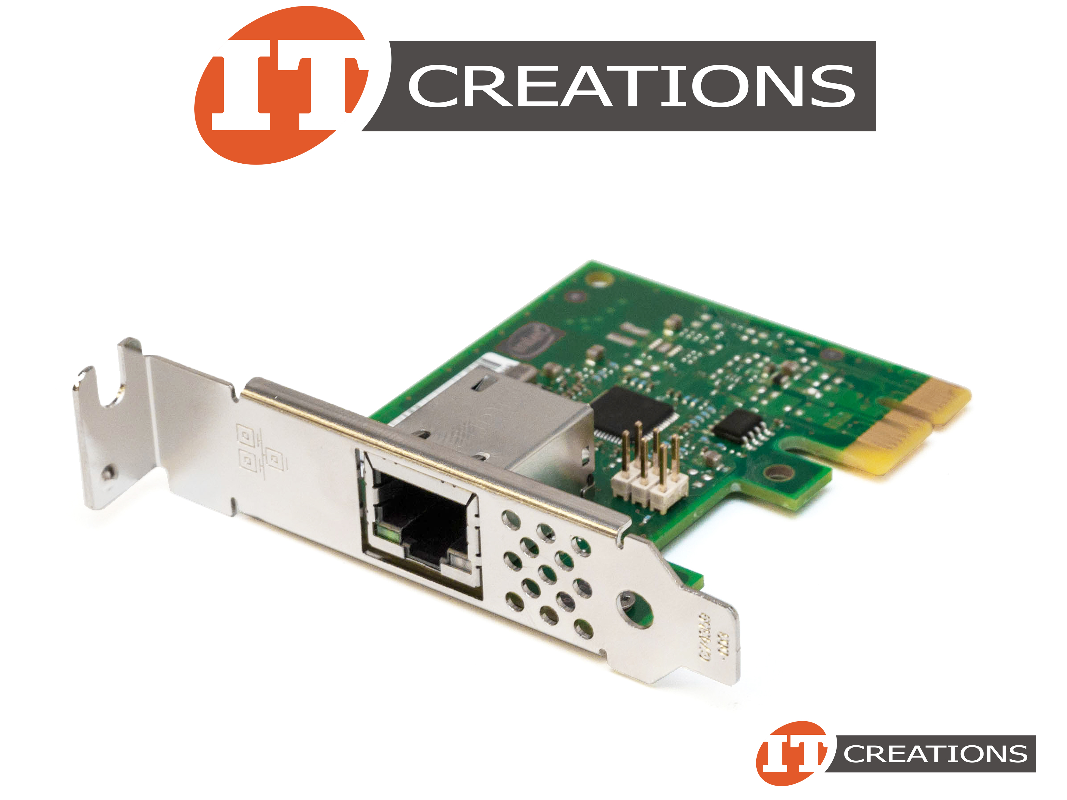697356-001-LOW P HP / Intel PRO 10 / 1000 PCI-E X1 Network Interface ...