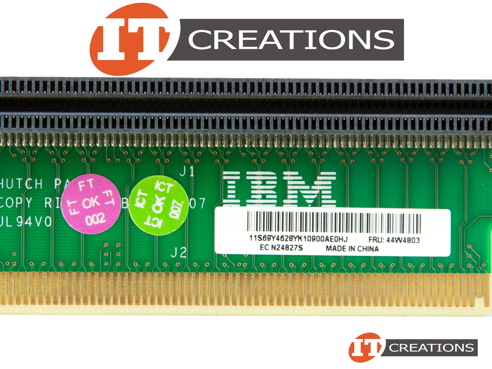 69Y4628 IBM RISER CARD PCI-E X16 FOR IBM SYSTEM X IDATAPLEX DX360 M3 ...