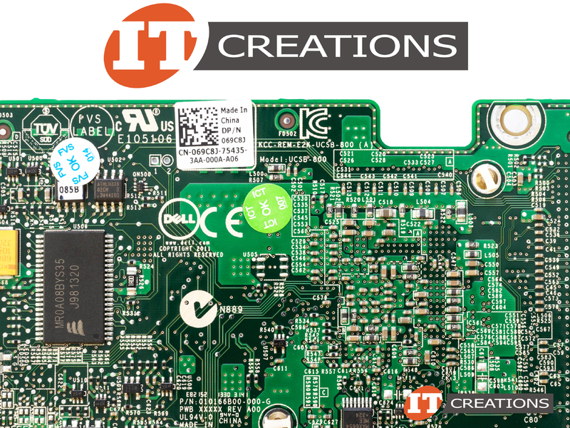 69C8J - Used - DELL PERC H310 MINI BLADE 6GB/S SAS EIGHT PORT PCIE GEN2 ...