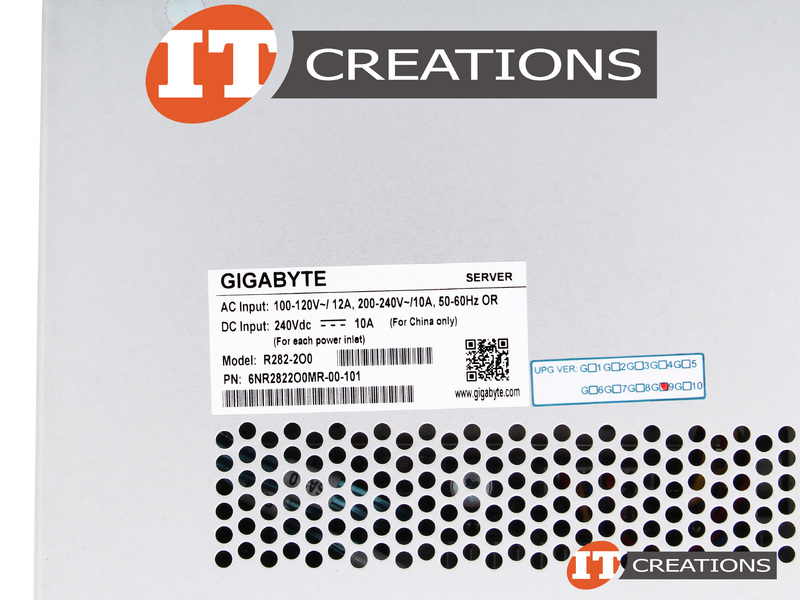 6NR2822O0MR-00-101-RETAIL - Retail - GIGABYTE R282-2O0 RACK 2.5 INCH ...