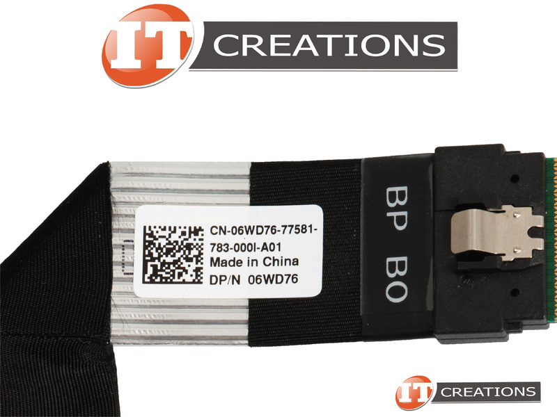 6WD76 DELL DUAL PCIE NVME CABLE FOR DELL EMC POWEREDGE R640 2.5 SFF 10B ...