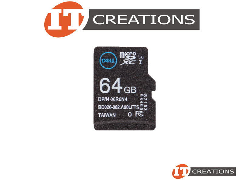 6R6N4 DELL 64GB U3 Sdxc Micro SD Card Microsdxc UHS-3 Secure Digital ...