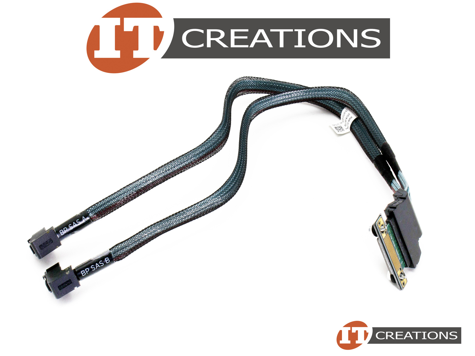 6TFJ5 DELL Perc Dual Mini SAS HD Cable For DELL Poweredge R730 SFF 16B ...