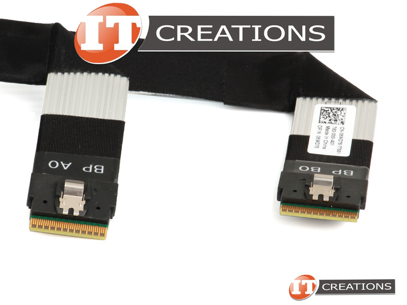 6WD76 DELL Dual PCIE NVME Cable For DELL EMC Poweredge R640 2.5 SFF 10B ...