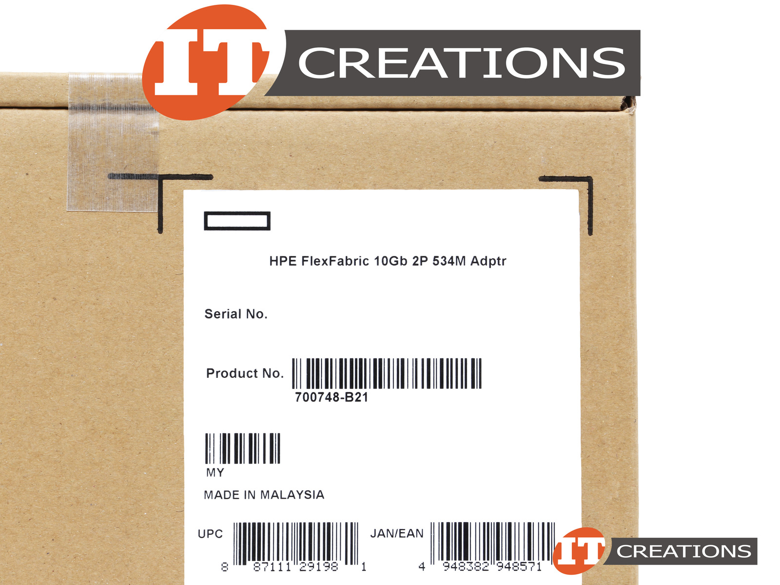 701530-001-RETAIL - Retail - HP FLEXFABRIC 534M CNA 10GBE DUAL PORT ...