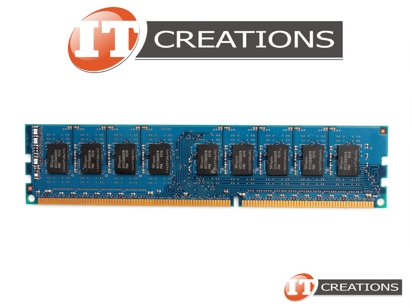 713751-071 HP / SK HYNIX 4GB PC3L-12800E DDR3-1600 UNBUFFERED ECC 2RX8 CL11 240 PIN 1.35V LOW ...