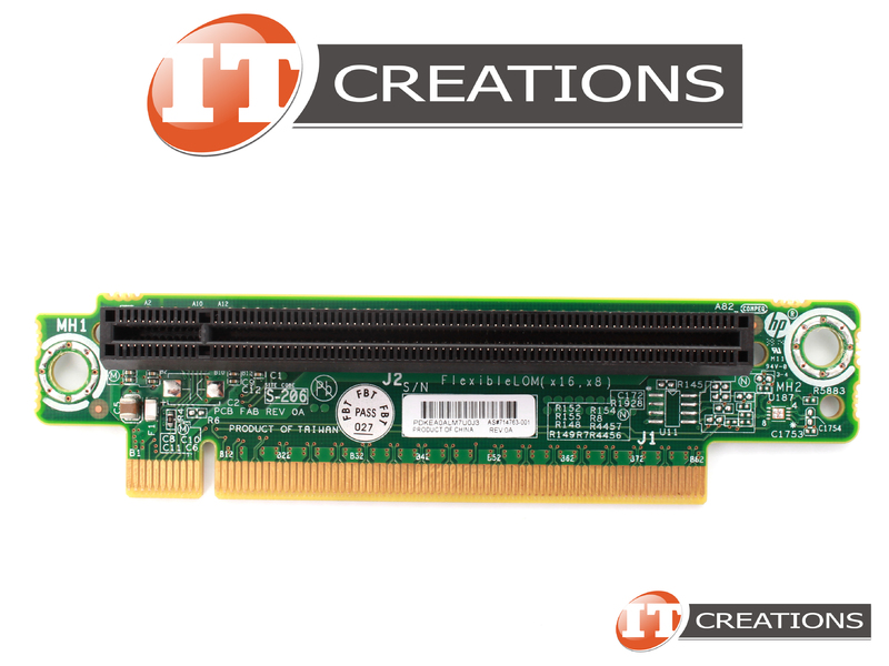 714763-001 HP Flexible LOM PCI-E X16 Riser Card For HP Proliant Sl210t ...