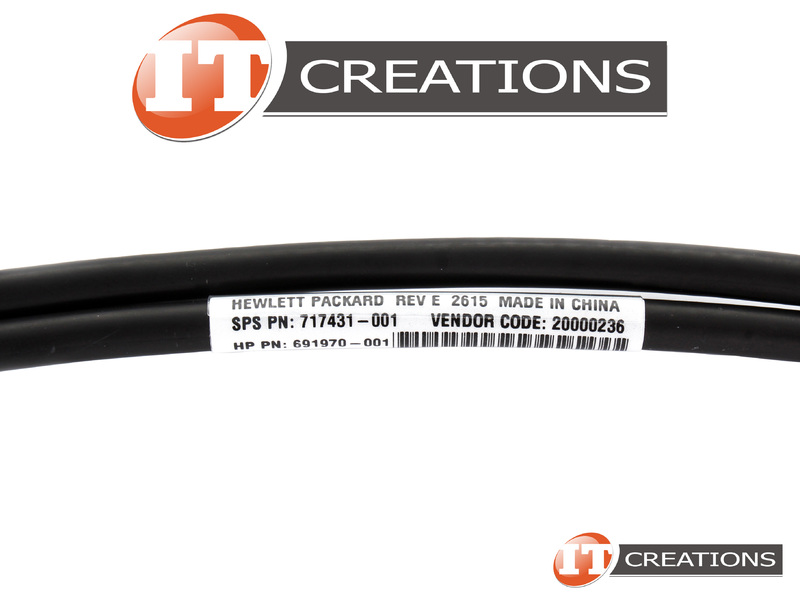 717431-001 HP EXTERNAL MINI SAS HD 0.5M CABLE - 20 INCH SFF-8644 ...