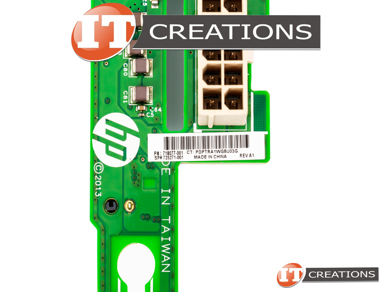 725271-001 HP HARD DRIVE BACKPLANE 2.5 INCH SMALL FORM FACTOR SFF 4 BAY ...