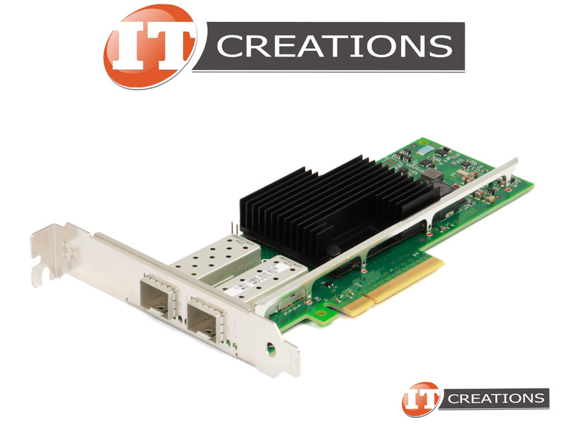 727055-B21-HIGH P HP 562SFP+ 10GB 2 PORT PCI-E 3.0 X8 ETHERNET ADAPTER ...