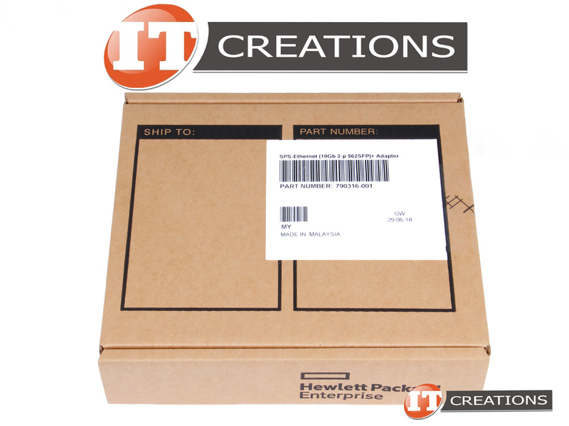 727055-B21-RETAIL - Retail - HP / HPE 562sfp+ CNA 10gbe Dual Port Sfp+ ...