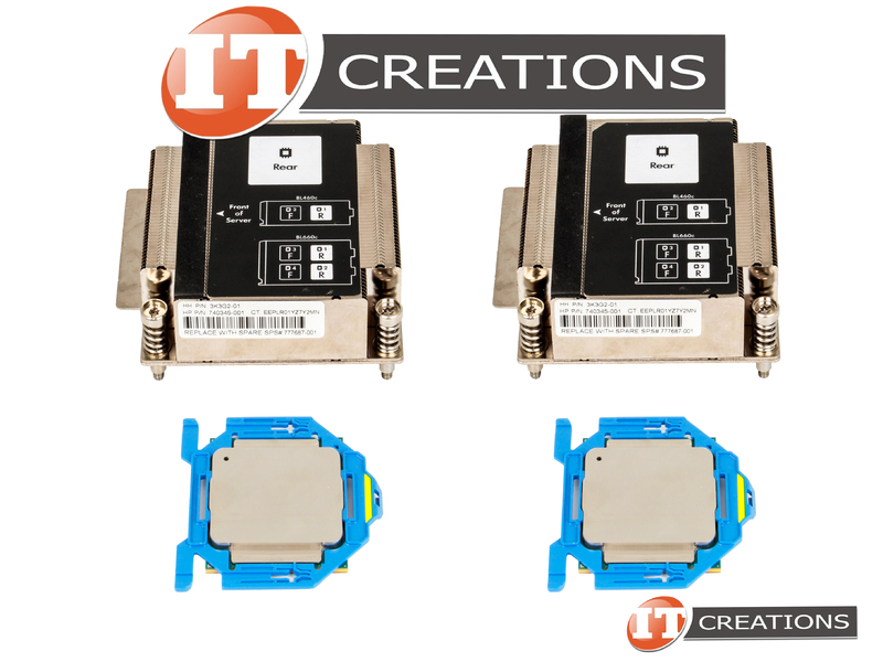 728382-L21 HP 2-CPU KIT INTEL XEON 16 CORES PROCESSOR E5-4667V3 2GHZ ...