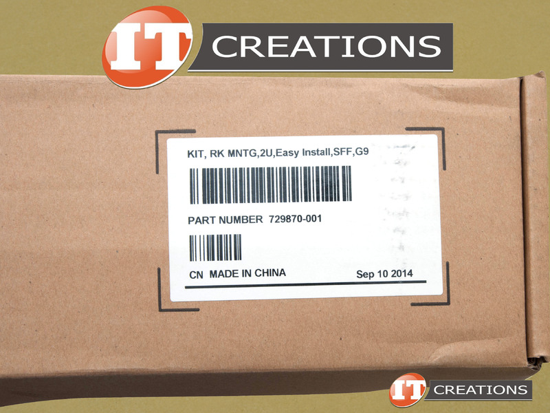 729870-001 - Refurbished - HP Friction SFF Rail KIT For HPE Proliant ...