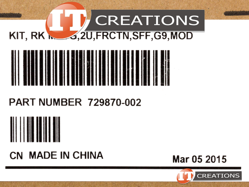 733660-B21 - Refurbished - HP Rail KIT 2U Small Form Factor SFF Easy ...