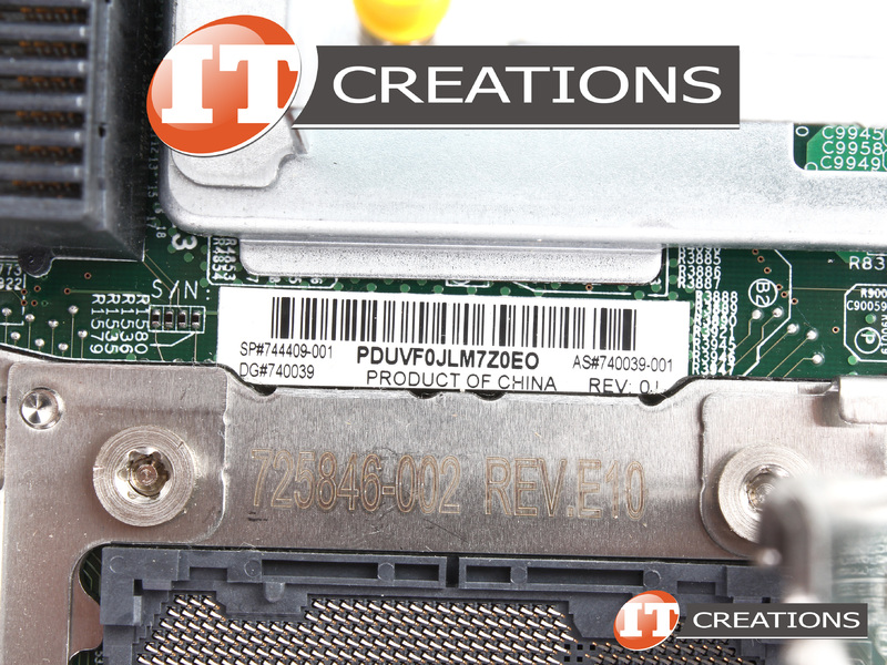 744409-001 HP MOTHERBOARD FOR HPE PROLIANT BL460C G9 / WS460C G9 ( GEN9 ...