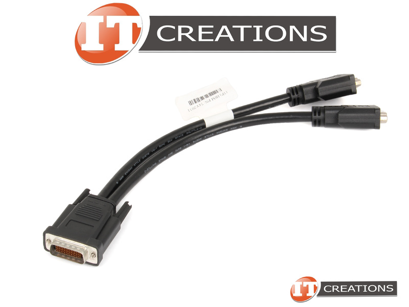 74Y2031 IBM Lfh60f TO X2 Dual Link DVI-I Y Split Cable Adapter ( 1 ...