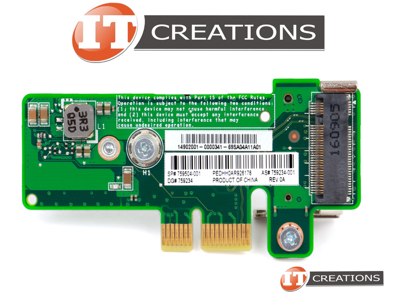 759234-001 HP Dual M.2 Riser Card For HPE Edgeline El4000 System ( 2 ...