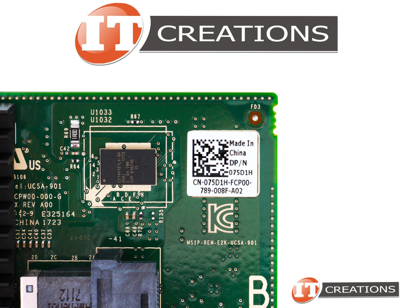 75D1H-HIGH P DELL PERC H330+ 12GB/S SAS EIGHT PORT PCI-E 3.0 X8 ...