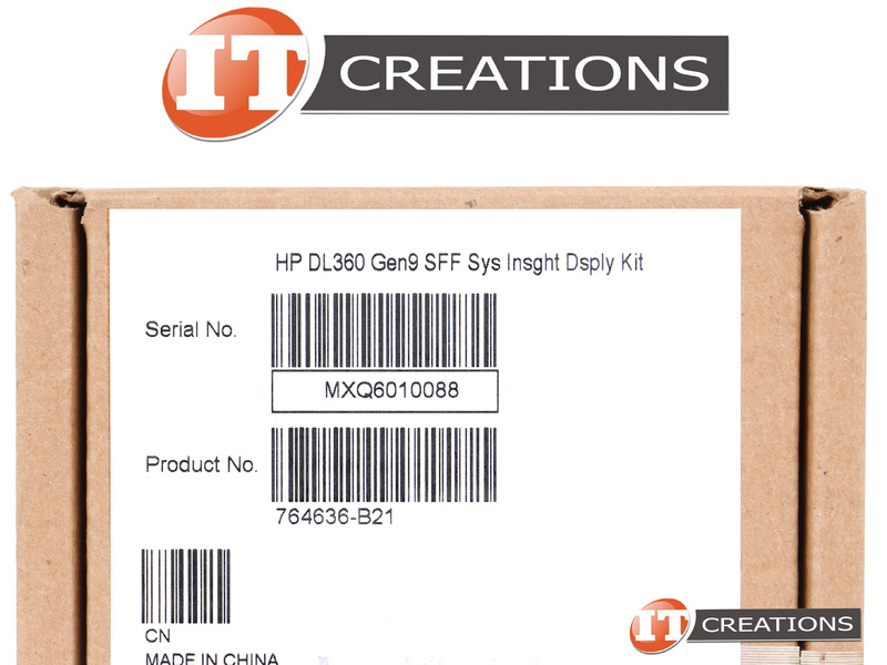 764636-B21-NEW - New - HPE DL360 GEN9 SFF SYSTEM INSIGHT DISPLAY KIT ...