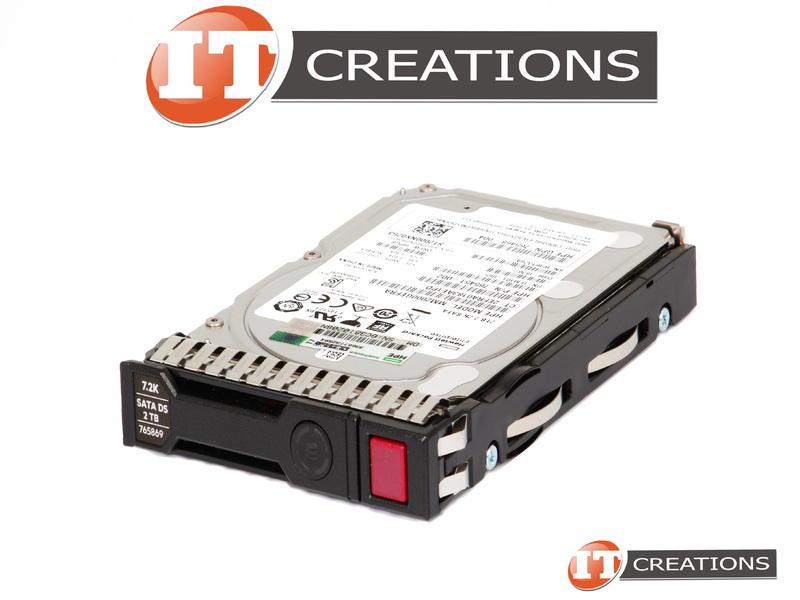 765455-B21 - New Other - HPE 2TB 7.2K RPM SATA III 2.5 INCH SMALL FORM ...